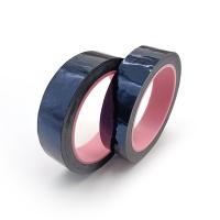 China Bright Black Acrylic Adhesive Tape 2.12mil Esd Packaging Tape for sale