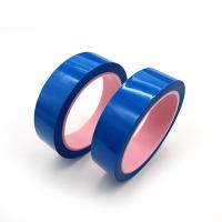 China Low Peeling Voltage Anti Static Tape Blue 1.0mil Backing Strong Adhesion for sale