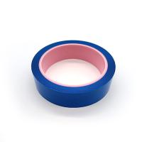 China Low Peeling Voltage Anti Static Tape Blue 1.0mil Backing Strong Adhesion for sale