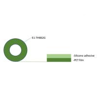 China Super Antisatic Green Polyester Tape Anti Aging strong Heat Resistant Tapes 0.06mm for sale