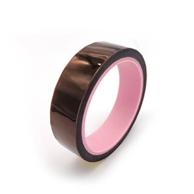 China Polyimide Film Backed Heat Resistant Adhesive Tape il Silicone Tensile Elongation for sale