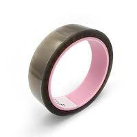China Clear Polyester Heat Resistant Adhesive Tape 0.06mm Anti Static Power Coating for sale