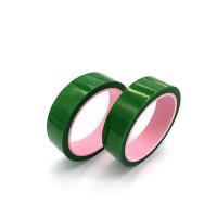 China E1-TH862G Masking Green Polyester Tape High Temperature Anti Static 2.4mil for sale