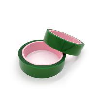 China E1-TH862G Masking Green Polyester Tape High Temperature Anti Static 2.4mil for sale