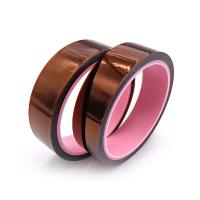 China Silicone Free Polyimide Heat Resistant Masking Tape 0.025mm Zero Pollution for sale