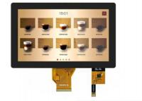 China High Sensitivity 7 TFT LCD Display 350nits Brightness Fast Reaction Speed for sale