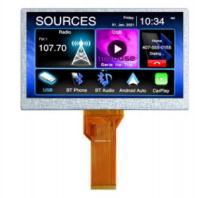 China 7'' TFT LCD Display Screen TN Type With ILI5960+ILI6122 Driver IC for sale