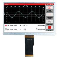 China Wide Temperature 7 Inch IPS Screen LCD TFT Display 1024x600 Resolution for sale