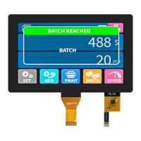China IPS 7 Inch Capacitive Touch Screen 350nits 7 Inch LCD Touch Display High Sensitivity for sale