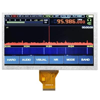 China 800nits Brightness 8 Inch TFT Display 800*480 Pixels For Car Navigator for sale