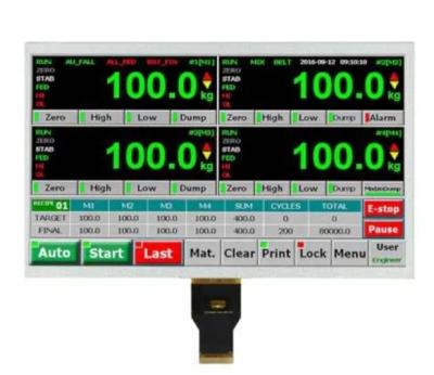 China 1024x600 10.1 Inch LCD Panel TFT IPS LCD Display With 40pin LVDS Interface for sale