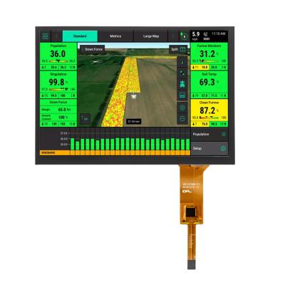 China 10.1 Inch Capacitive Touch Screen IPS LCD Panel 40pin LVDS Interface for sale