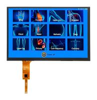 China IPS Technology 10.1 Inch TFT LCD Display With 40pin LVDS Interface for sale