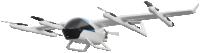 China VTOL Fixed Wing Drone with 100kg Payload 300km Range and 6 Grade Wind Resistance for Industrial Logistics for sale