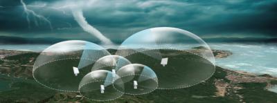 China X-band Dual Polarization Active Phased Array Weather Radar with 9.3 - 9.5 GHz Frequency for Enhanced Meteorological Monitoring for sale