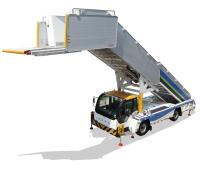 China Pure Electric Energy Passenger Airstairs with 2150~5800mm Lifting Range and 8000kg Effective Load for Airport Ground Support for sale