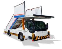China Pure Electric Energy Passenger Airstairs with 2150~5800mm Lifting Range and 8000kg Effective Load for Airport Ground Support for sale