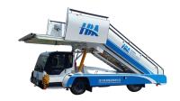 China Pure Electric Energy Passenger Airstairs with 2150~5800mm Lifting Range and 8000kg Effective Load for Airport Ground Support for sale