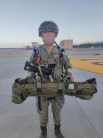 China Professional Ram-Air Parachute for High Altitude High Opening (HAHO) with 280 sq ft Canopy and 170 kg Capacity for sale