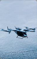 China 6 Seater Passenger eVTOL with 200km Range and Zero-Carbon Landing Capacity on Support Yacht for sale