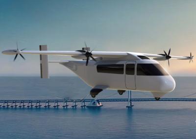 China High-Performance eCTOL Aircraft with 1200 kg Max Payload, 1000 km Range, and Hybrid Electric Propulsion for Special Missions for sale