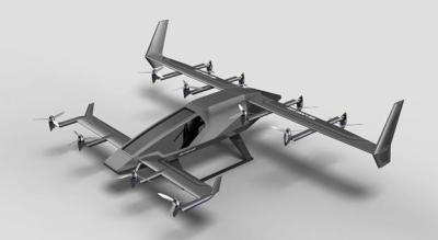 China High-Speed Electric Tiltrotor Aircraft with 450km/hour Max Speed 500 kg Payload and Modular Payload Bay for sale