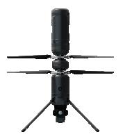 China Micro-Coaxial Dual-Rotor Helicopter UAV with Modular Design, Quick-Release Side Mounts, and High Payload Capacity for sale