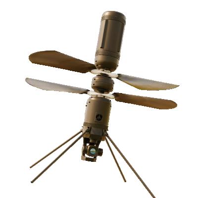 China Micro-Coaxial Dual-Rotor Helicopter UAV with Modular Design, Quick-Release Side Mounts, and High Payload Capacity for sale