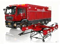 China Tethered UAV Fire Truck with 200-meter Firefighting Height Level 6 Wind Resistance and 3-minute Rapid Deployment for sale