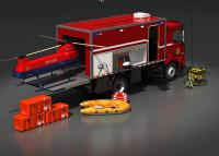 China UAV Emergency Firefighting Truck with 300kg Payload Capacity and Pressure Tank Fire Extinguishing System for Super High-Rise Buildings for sale