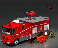 China UAV Emergency Firefighting Truck with 300kg Payload Capacity and Pressure Tank Fire Extinguishing System for Super High-Rise Buildings for sale