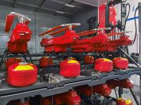 China Forest Firefighting UAV System with 10 UAV Swarm Capacity 500kg Fire Extinguishing Payload and 45 Min Flight Duration for sale