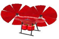 China Forest Firefighting UAV System with 10 UAV Swarm Capacity 500kg Fire Extinguishing Payload and 45 Min Flight Duration for sale