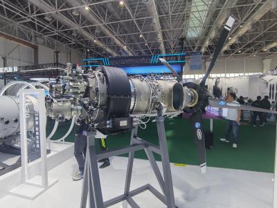 China TurboProp Engine with 600-kw to 1300kw Output Shaft Power, Low Fuel Consumption, and Compact Structure for General Aviation for sale