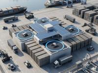 China Modular Smart Vertiport with AI Automation Control and Photovoltaic Energy Storage System for sale