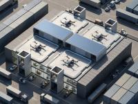 China Modular Smart Vertiport with AI Automation Control and Photovoltaic Energy Storage System for sale
