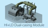 China Heavy 330 MW Output Gas Turbine Generator with 60% Efficiency and Anti-Corrosion Coating for CCPP for sale