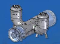 China Heavy 330 MW Output Gas Turbine Generator with 60% Efficiency and Anti-Corrosion Coating for CCPP for sale