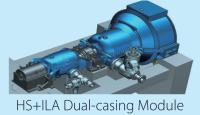 China Heavy 330 MW Output Gas Turbine Generator with 60% Efficiency and Anti-Corrosion Coating for CCPP for sale