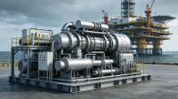 China 25MW DNV CCS Certified Gas Turbine Generator for Offshore Platform Use for sale