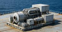 China 25MW DNV CCS Certified Gas Turbine Generator for Offshore Platform Use for sale