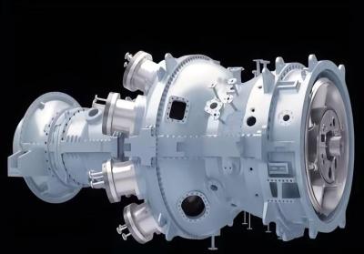 China 50MW Grade Gas Turbine Generator with Combined Cycle Output 70MW and 36.5% Efficiency for sale