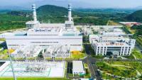 China 50MW Grade Gas Turbine Generator with Combined Cycle Output 70MW and 36.5% Efficiency for sale