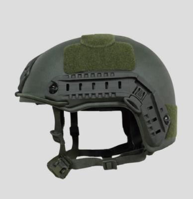 China NIJ Level IA Tested Lightweight Bulletproof Helmet Resistant to 7.62mm Steel Bullets for Po-lice and Mi-litary for sale