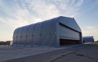 China Modular Design Machine Shelter with Grade 12 Wind Resistance and 25-Year Service Life for Aircraft Support for sale