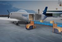 China TP500 Medium Fixed-Wing Cargo UAV with 500 kg Payload 500 km Range and Civil Airworthiness Certification for sale