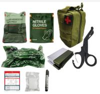 China TCCC Battlefield Rescue Standard First Aid Kit with 600D/1000D High-Density Waterproof Fabric and Modular Hanging System for sale