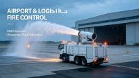 China 160m Vertical Reach Rapid Response Fire Water Cannon Truck with No Outrigger Support and 130 L/s Flow Rate for sale