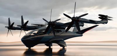 China 6-Seat High-Speed Tilt-Rotor eVTOL with 320km/h Cruise and Dual Charge & Battery Swap System for sale
