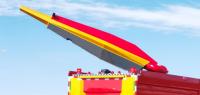 China 160m Vertical Reach Rapid Response Fire Water Cannon Truck with No Outrigger Support and 130 L/s Flow Rate for sale